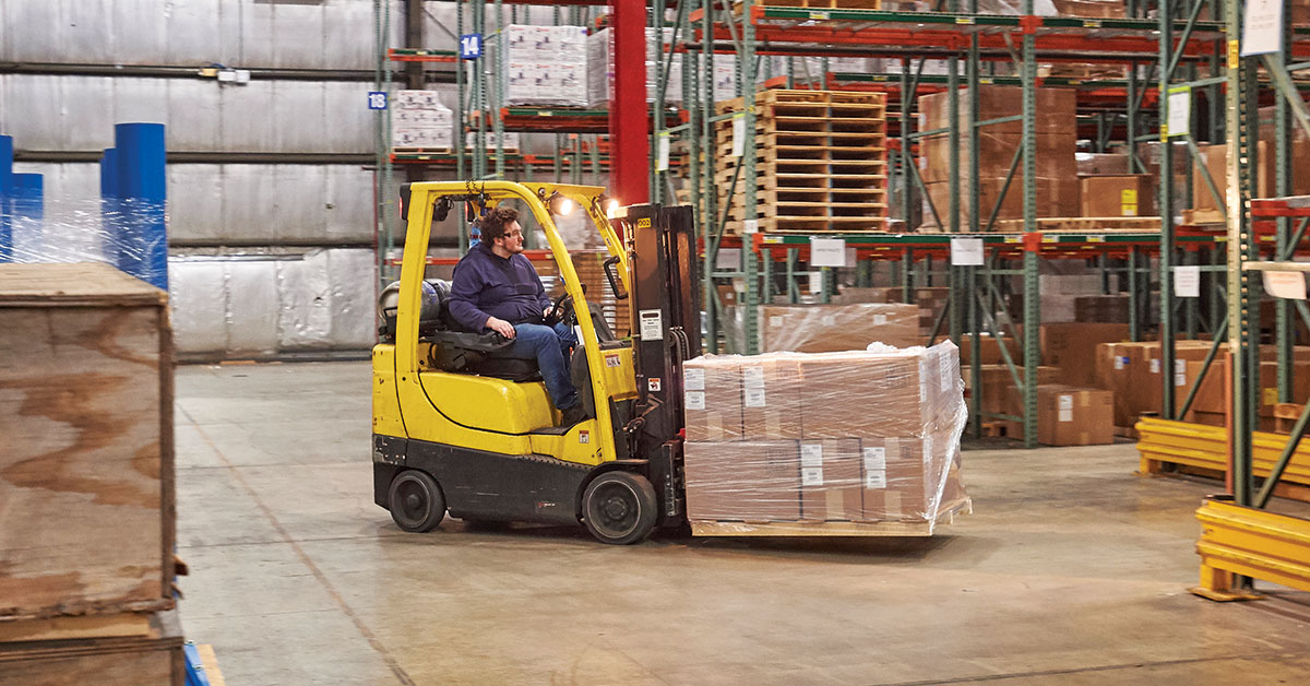 Conducting the three-year forklift operator evaluation