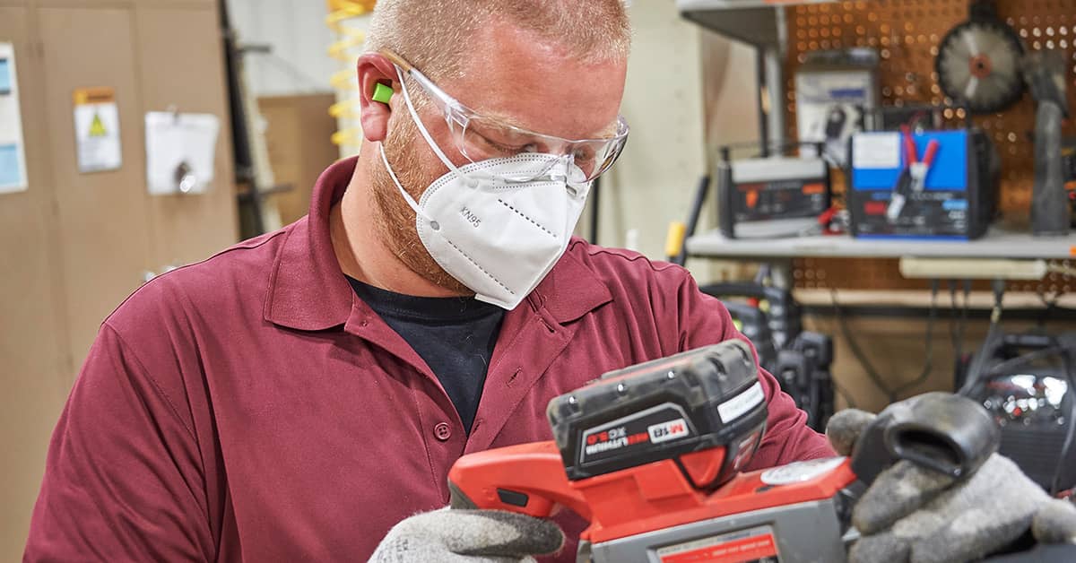 Breathe easy with respiratory protection