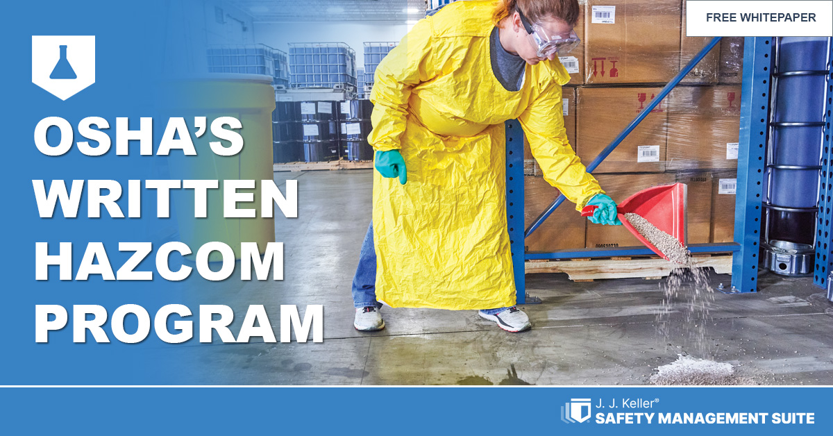 OSHA's Written HazCom Program Whitepaper