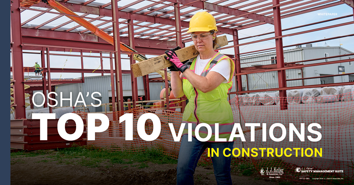 OSHA’s Top 10 Violations in Construction | Free Whitepaper Download