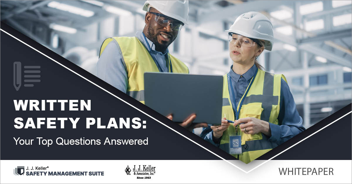 Written Safety Plans: Your Top Questions Answered